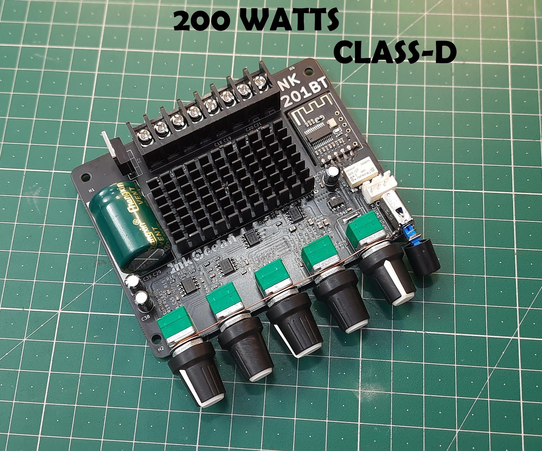 Ultimate Performance- 200watts Class D Amplifier : 9 Steps - Instructables