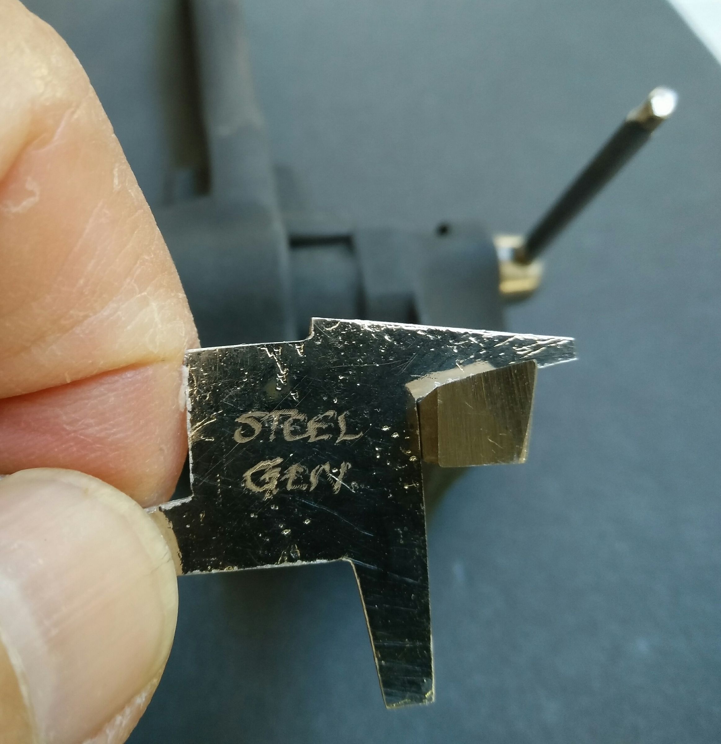 Angle Template and Gauge for Grinding Lathe Tool - Instructables