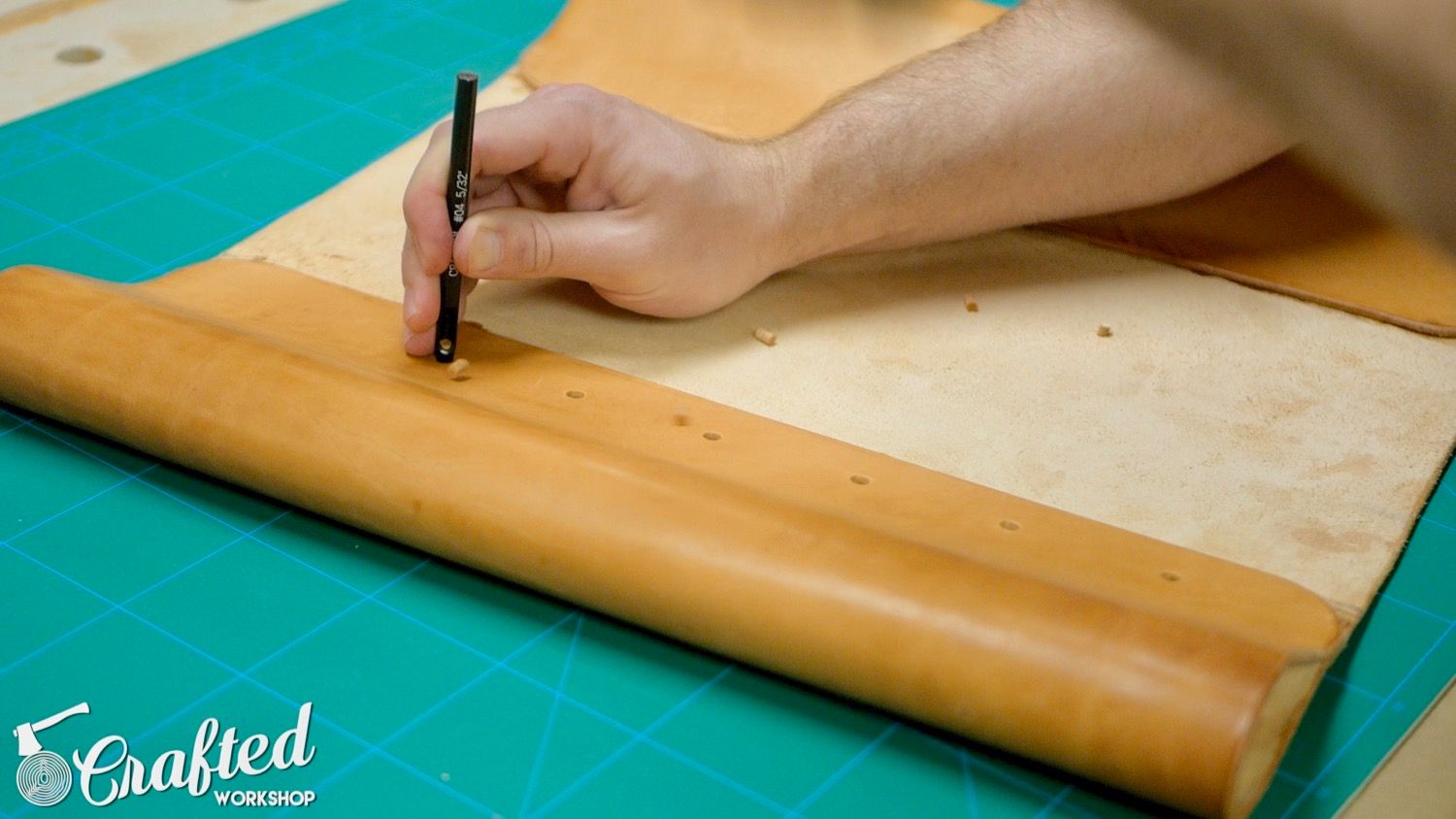 Modern Walnut and Leather Stool | How to Build - Woodworking : 14 Steps ...