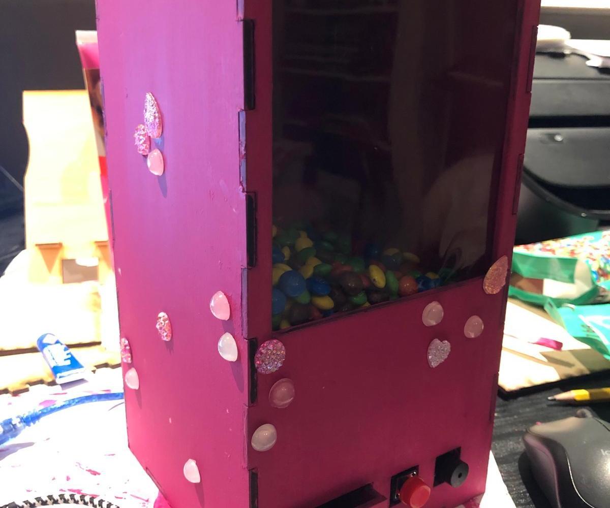 Arduino Mini Candy Vending Machine That Plays Music 5 Steps