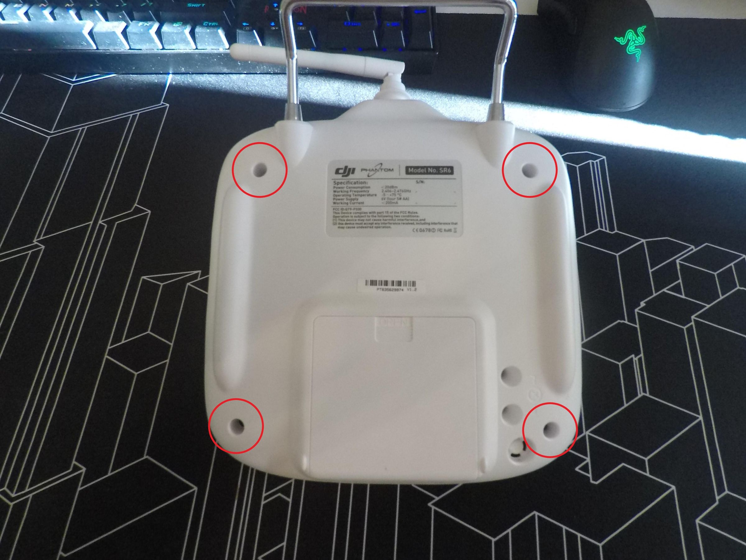 How to Change the Mode on Your Phantom 1 Transmitter : 3 Steps ...