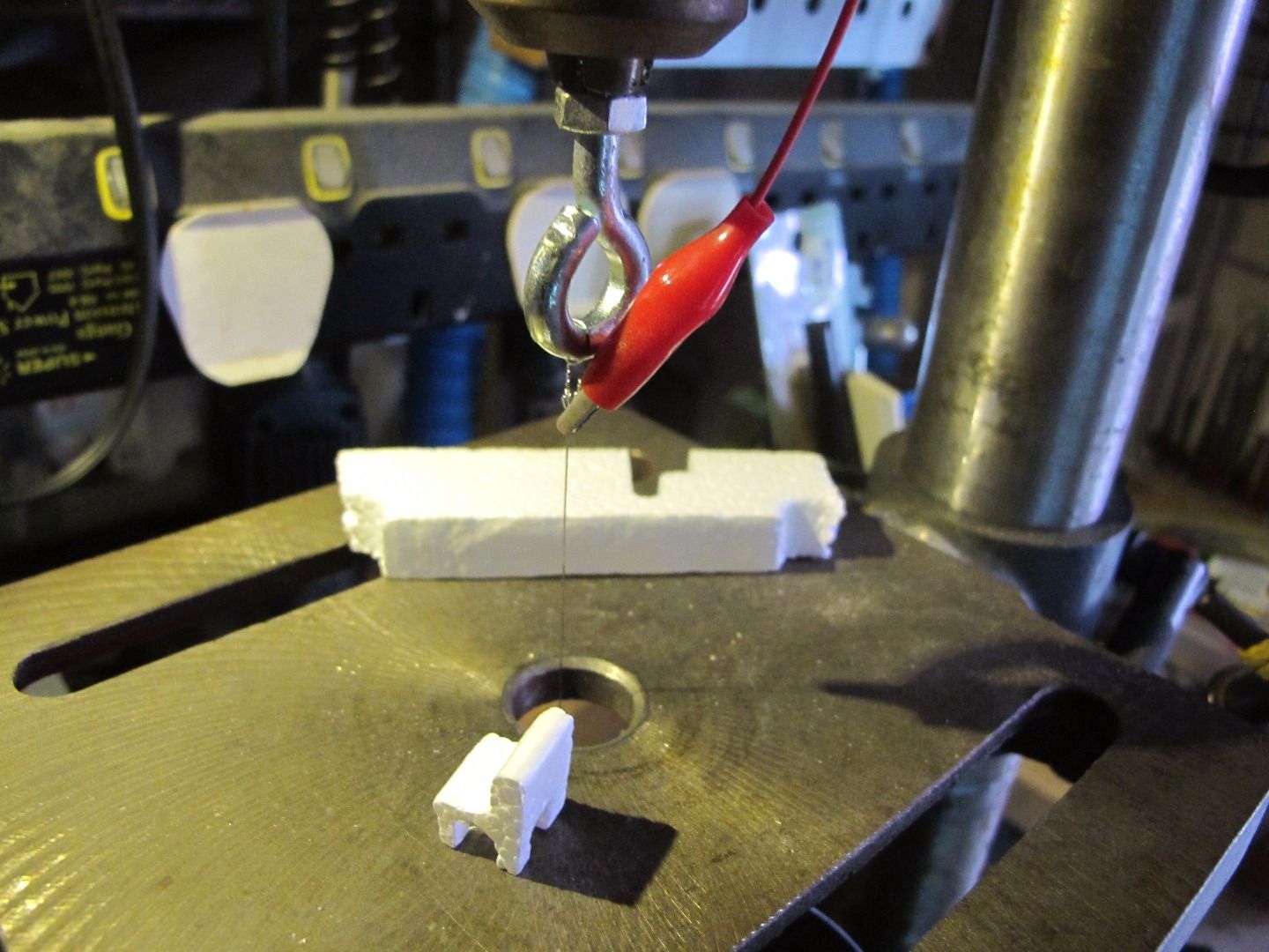 Hot Wire Cutting for Drill Press - Instructables