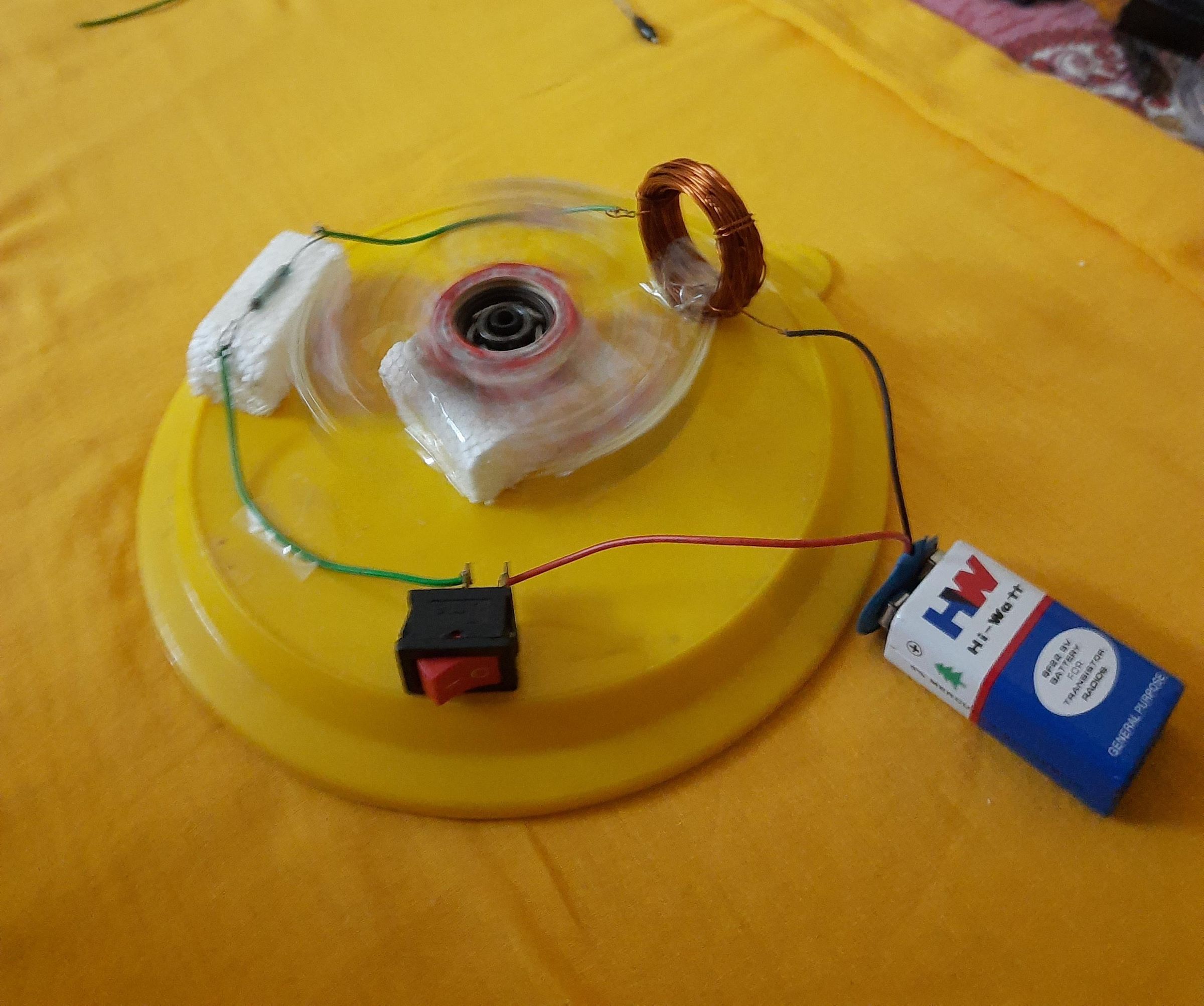 Electromagnetic Spinner : 9 Steps - Instructables