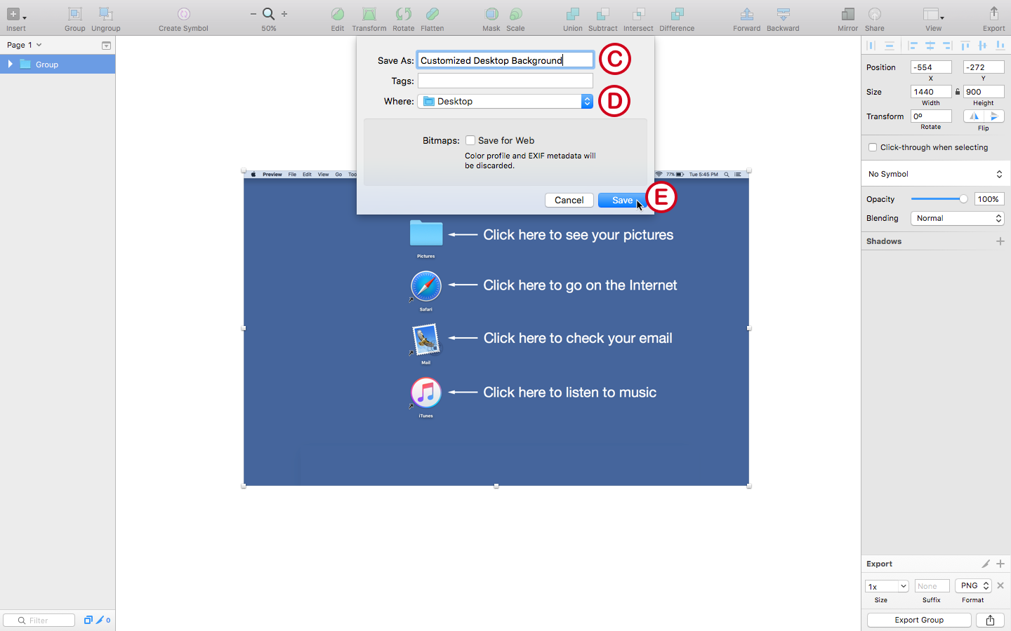 CUSTOMIZED DESKTOP BACKGROUND for Streamlined Computer Use : 14 Steps ...