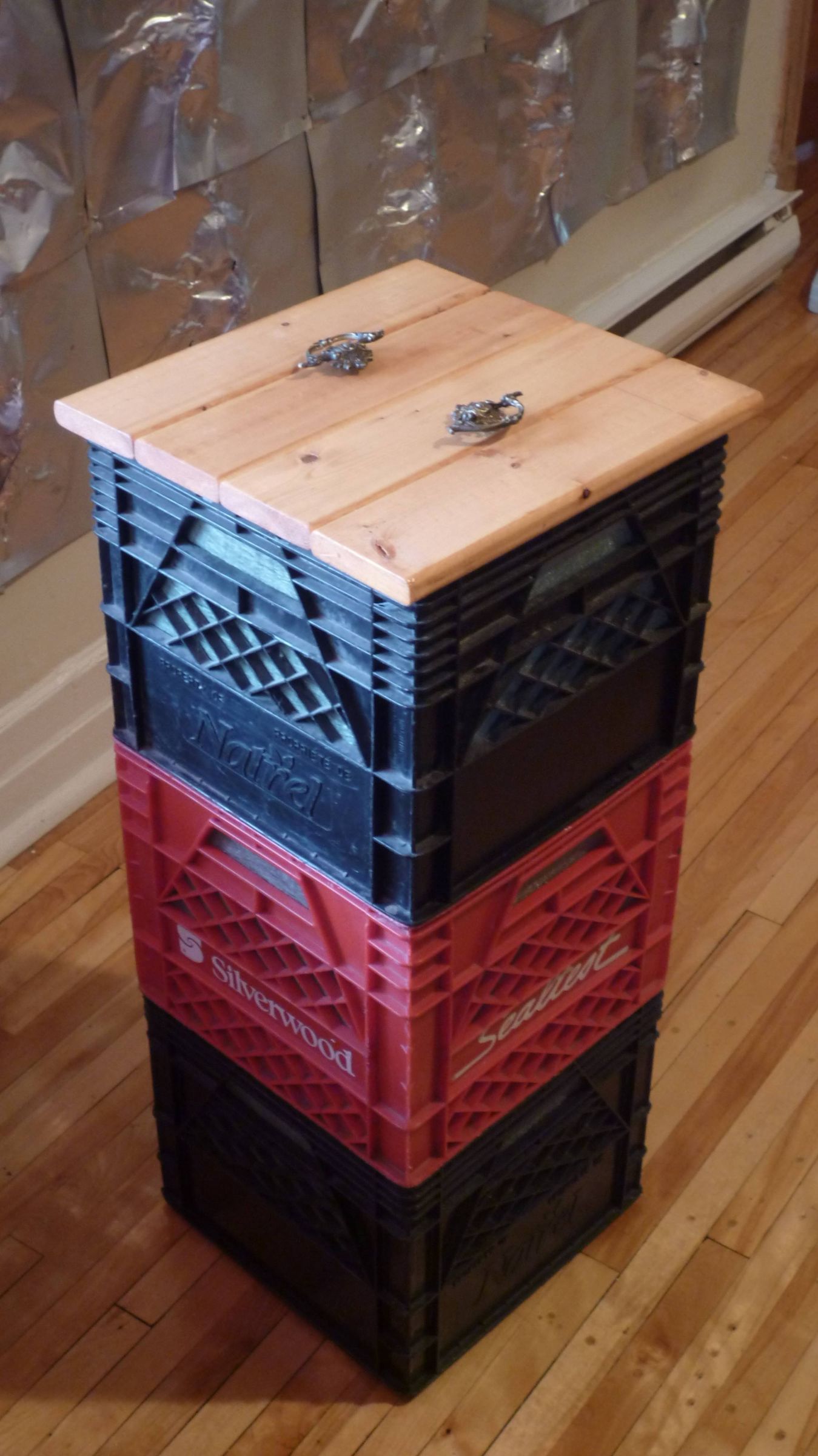 Milkcrate Composter (vertically Stacked) : 5 Steps (with Pictures ...