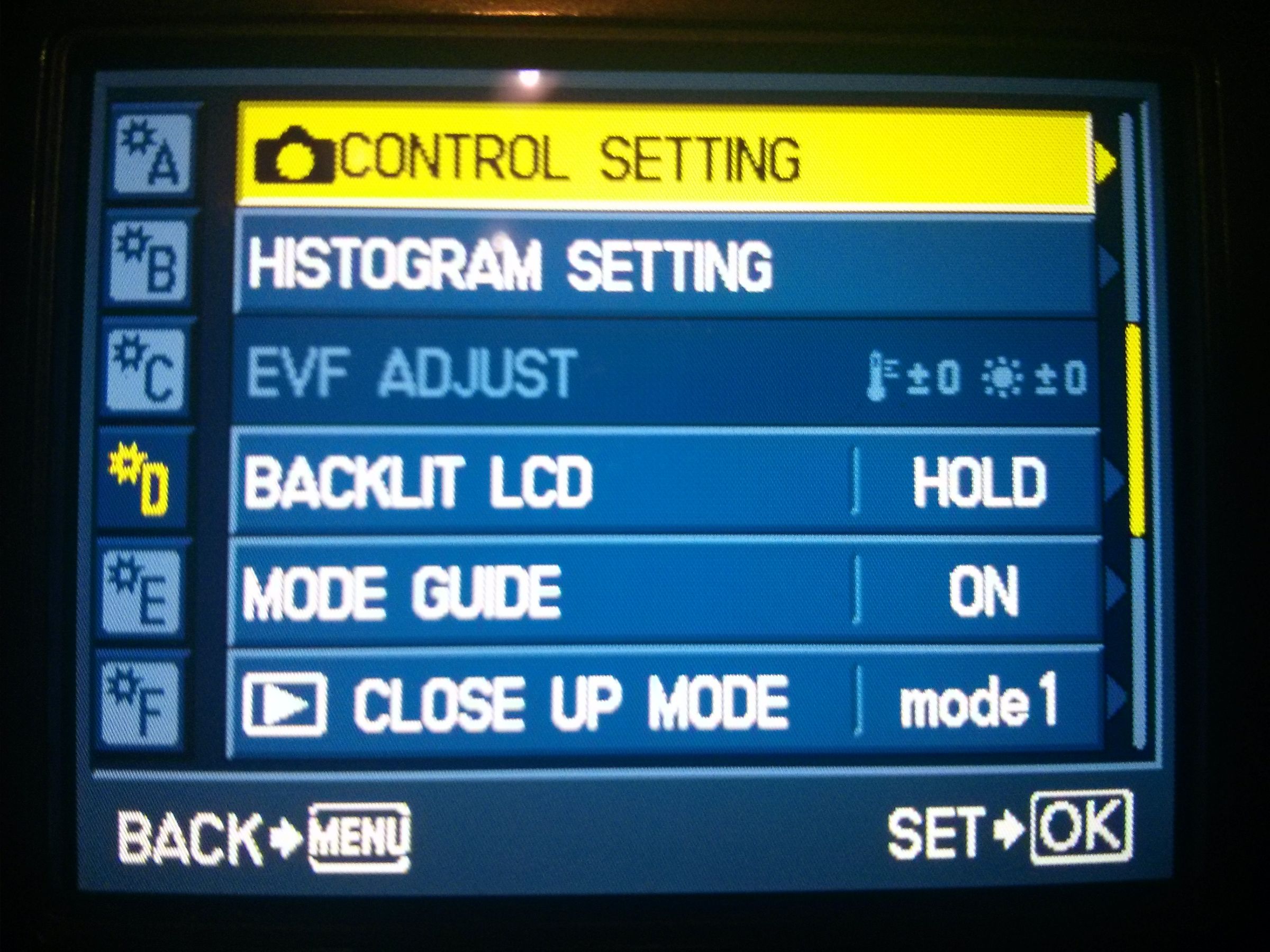 Enable the 'Super Control Panel' on Olympus MFT Cameras : 8 Steps ...