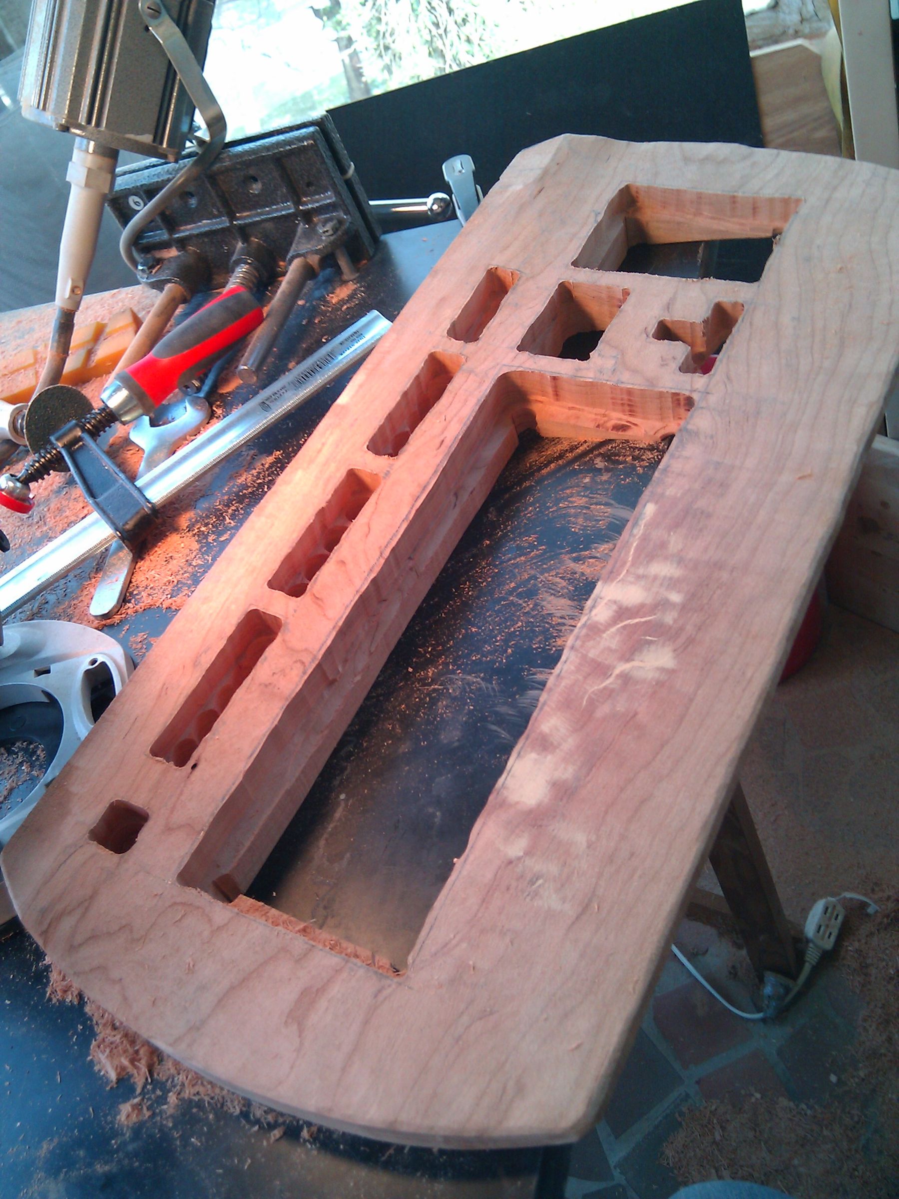 Wooden Computer Keyboard by Steve M. Potter : 24 Steps (with Pictures ...