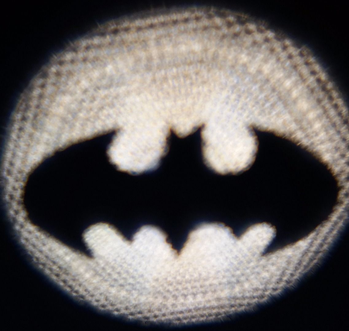 Bat Signal - Made From LED Floodlight, PVC Frame, and Whiteboard : 6 ...