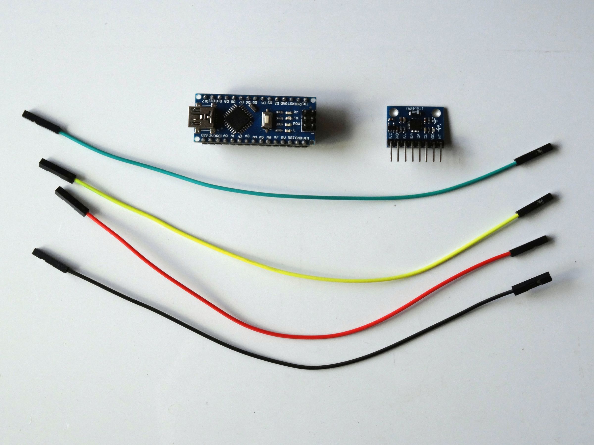 Arduino Nano and Visuino: Convert Acceleration to Angle From ...