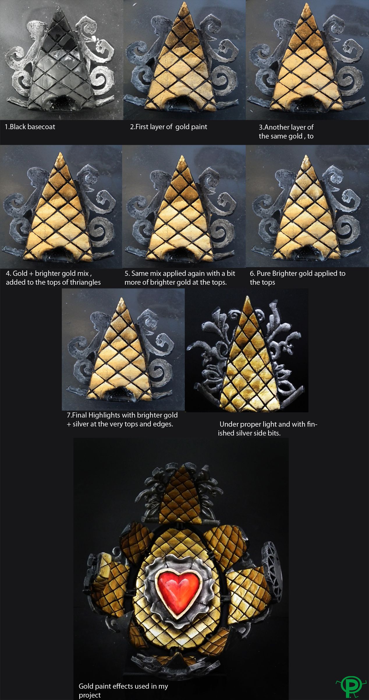 Gold Paint Effects Tutorial - Instructables