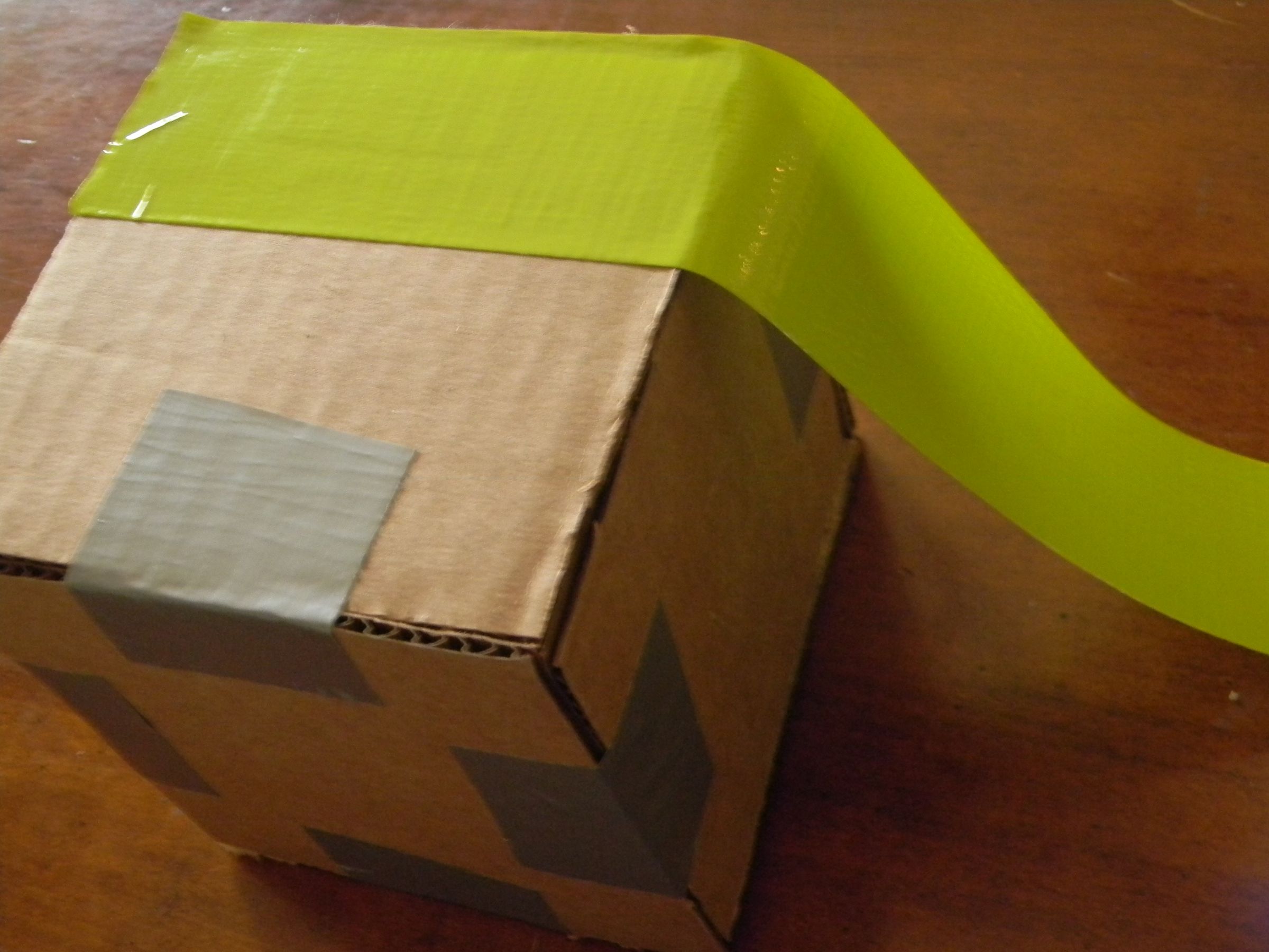 Mini Duct Tape Minecraft Heads : 8 Steps - Instructables