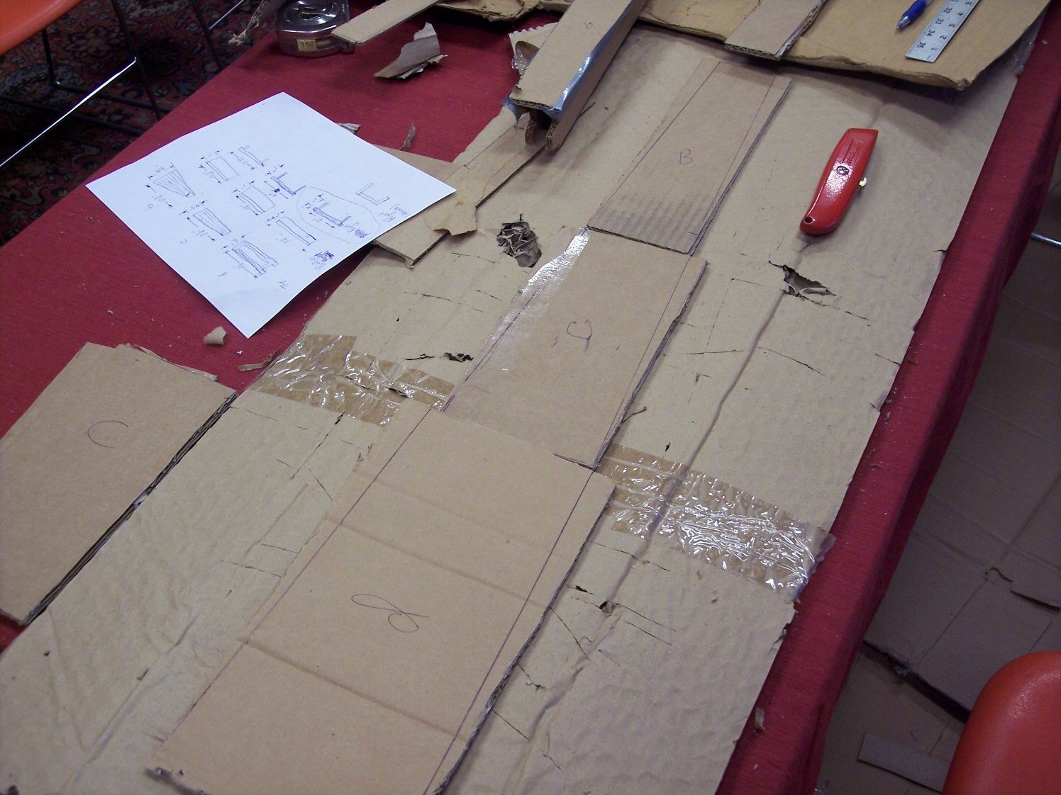 Cardboard Whipple Truss Bridge : 8 Steps - Instructables