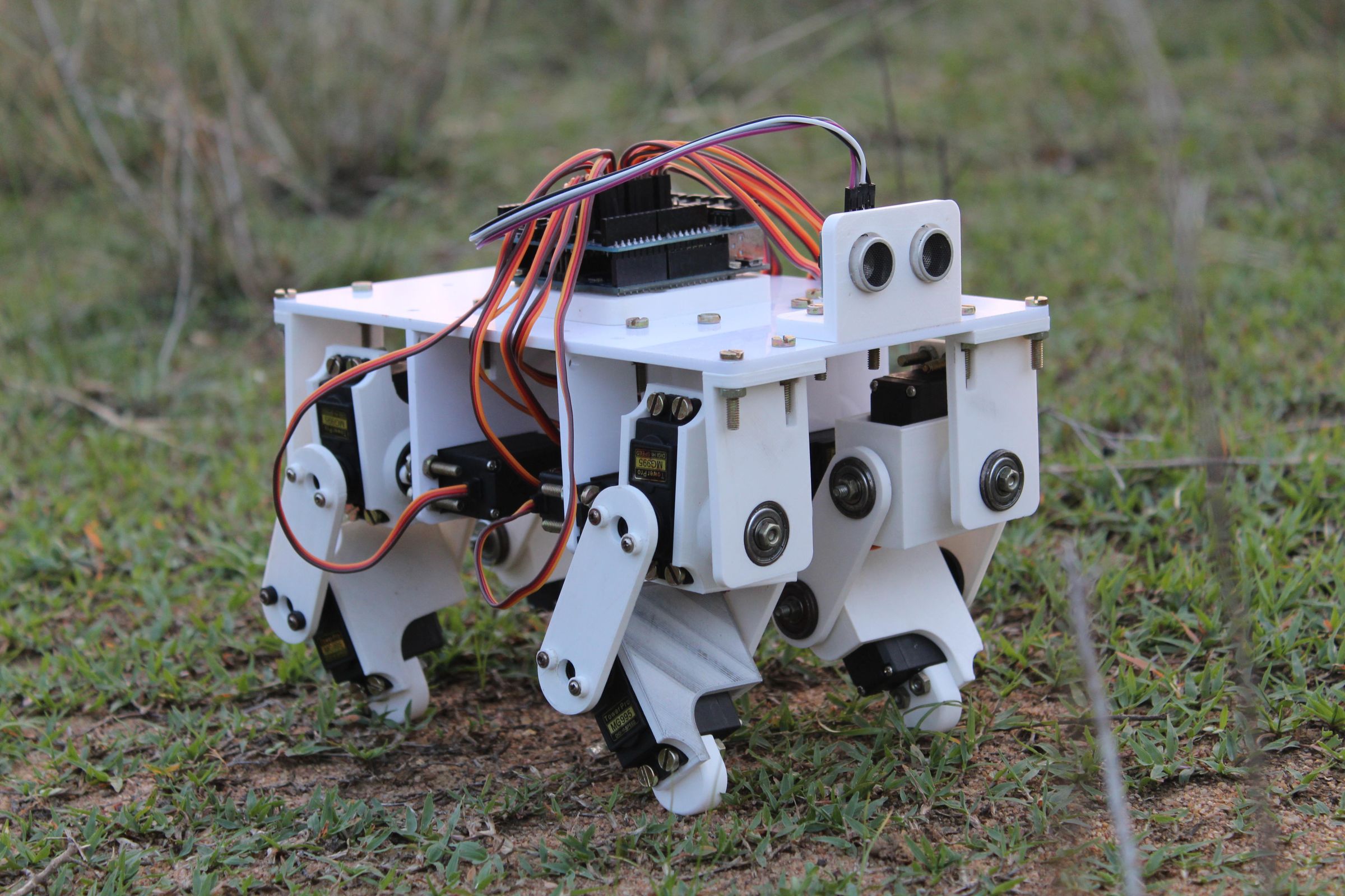 3D Printed Arduino Powered Quadruped Robot : 13 Steps (with Pictures ...