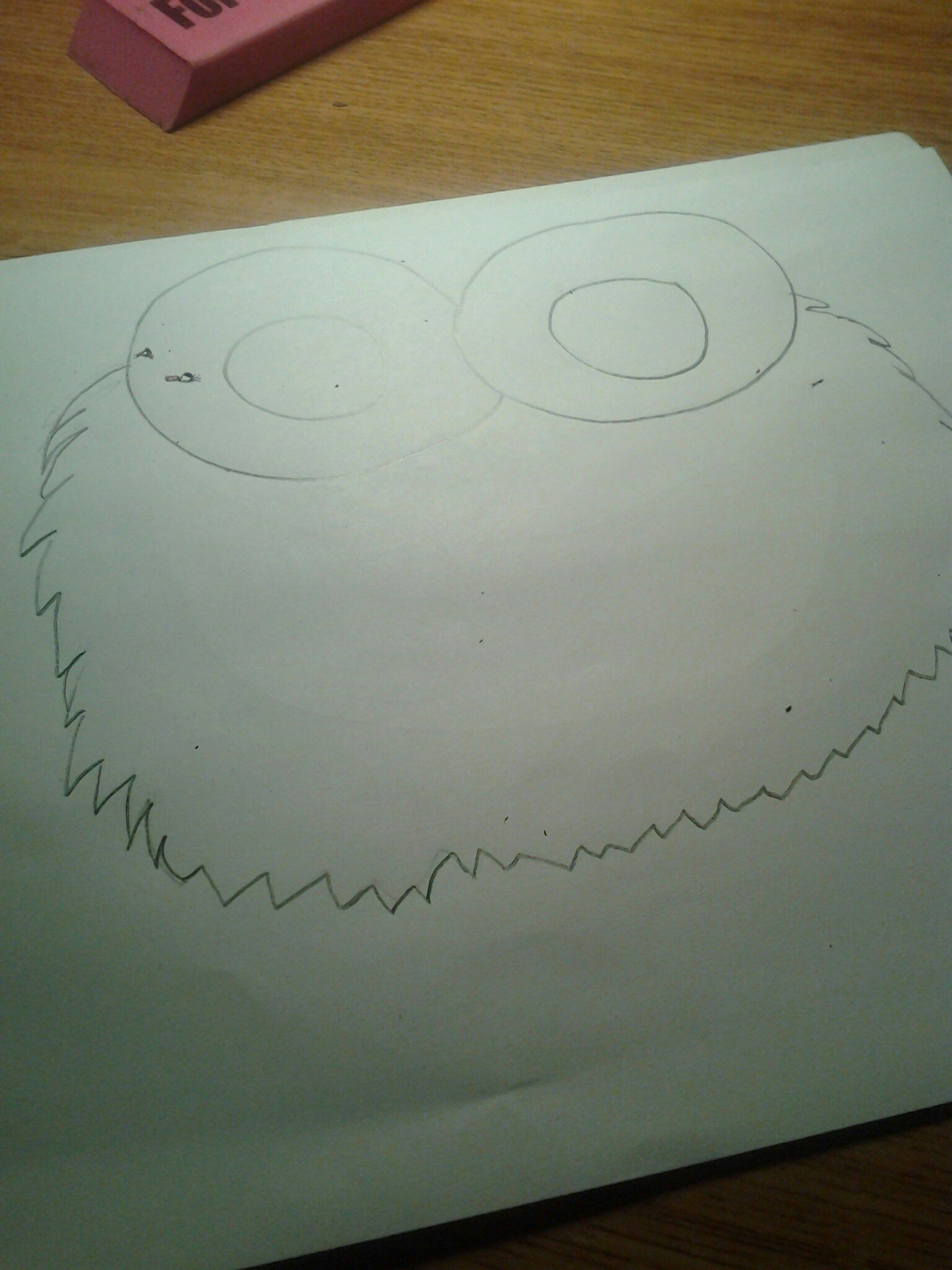 How How to Draw a Cute Cookie Monster, and Color Steps : 6 Steps ...