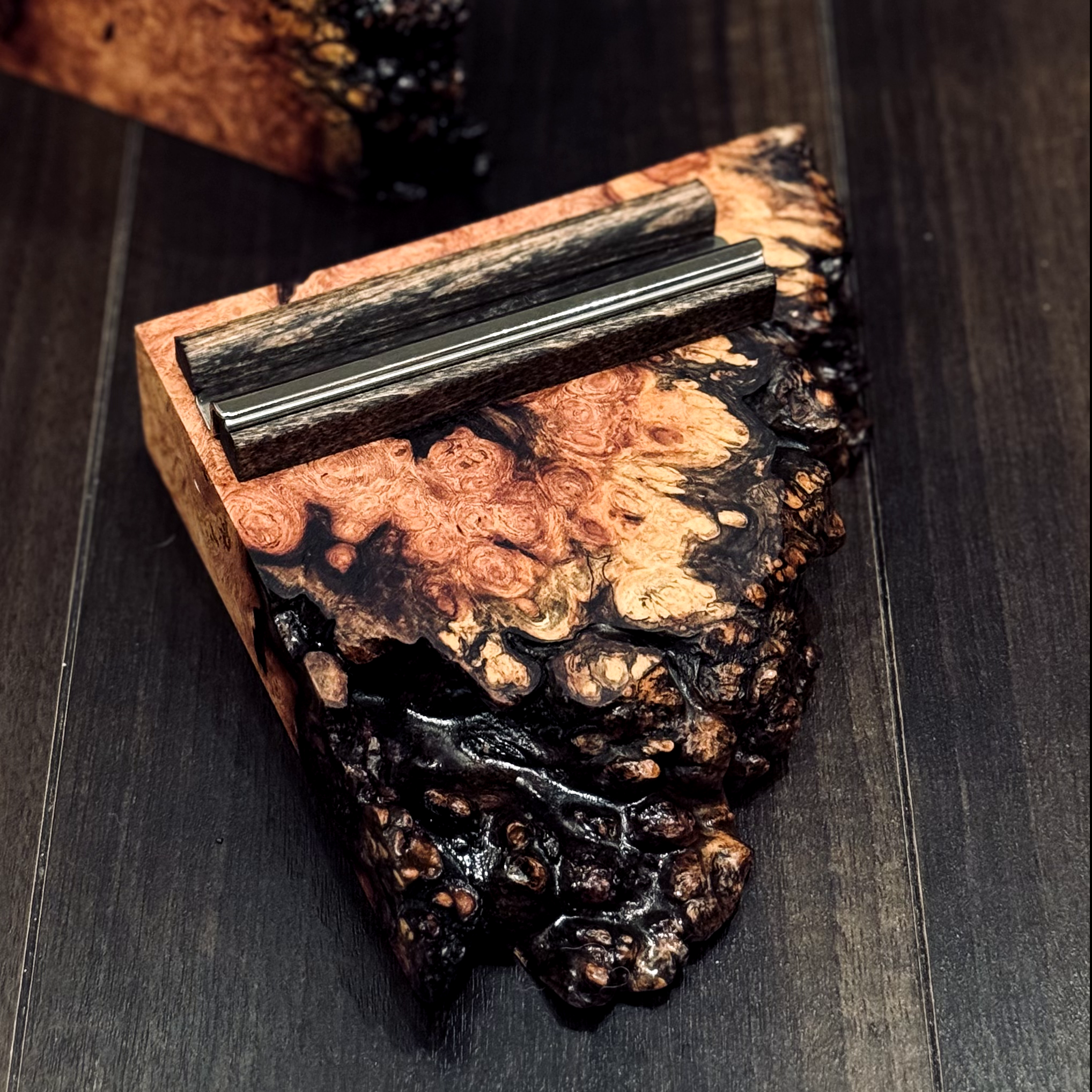 【DIY】Raw Majesty: KALIMBA Crafted From Untamed Quince Burl : 12 Steps ...