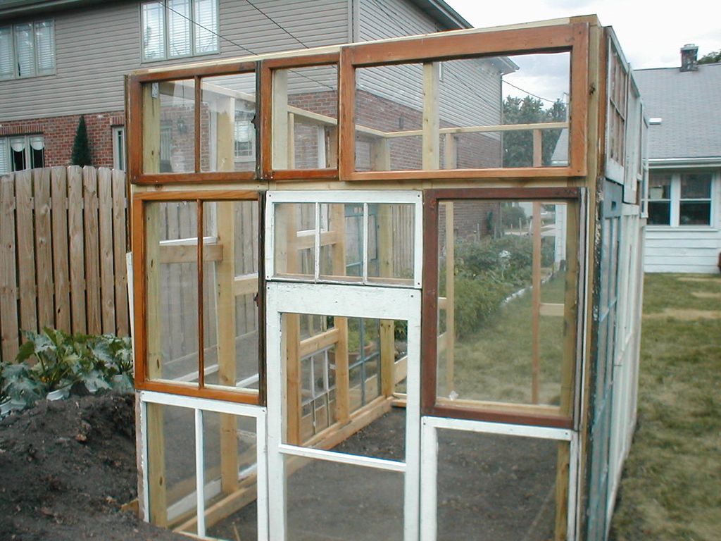 Sustainable House Made From Old Windows
