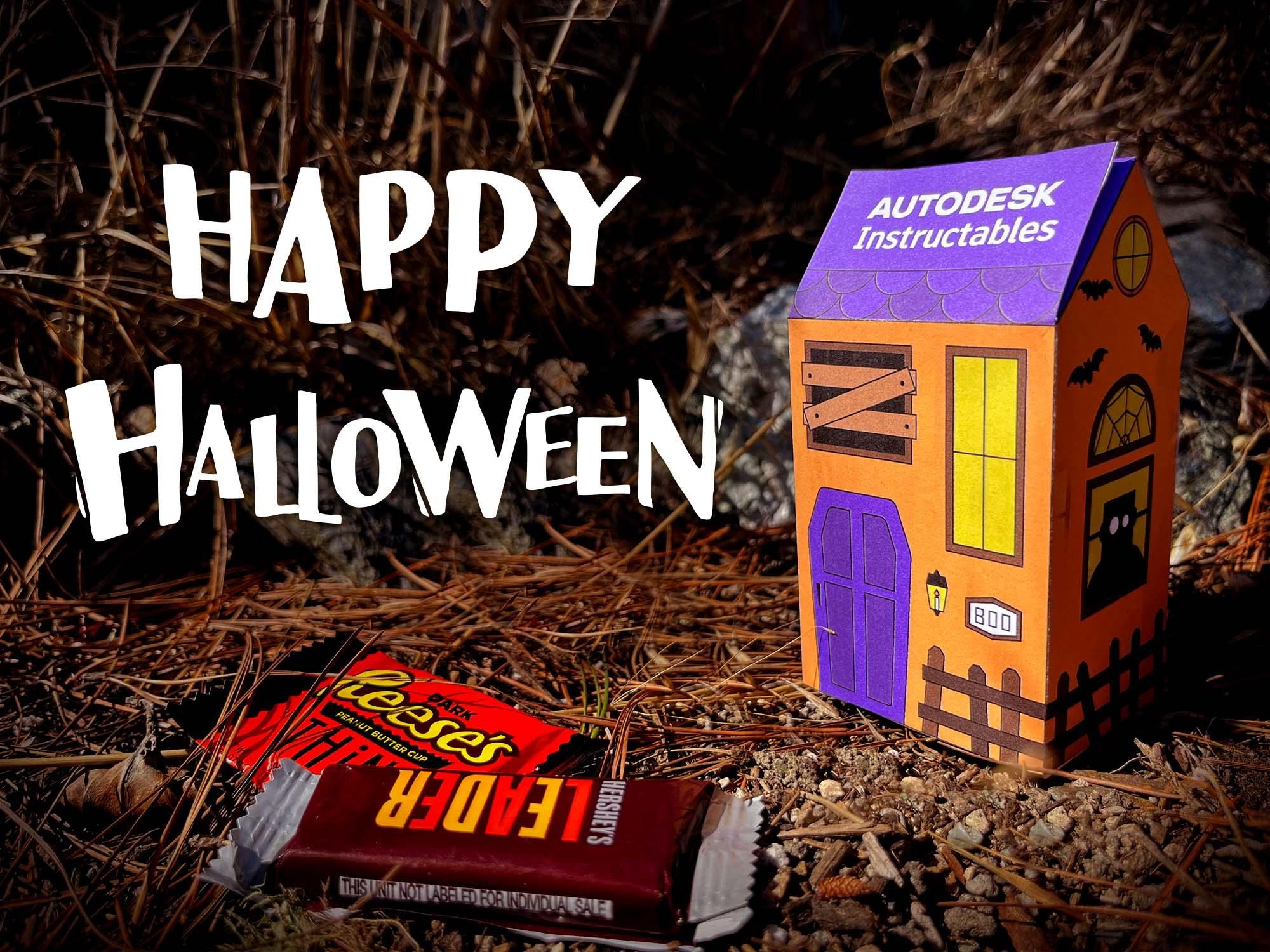 Free Halloween Haunted House Papercraft : 7 Steps (with Pictures ...
