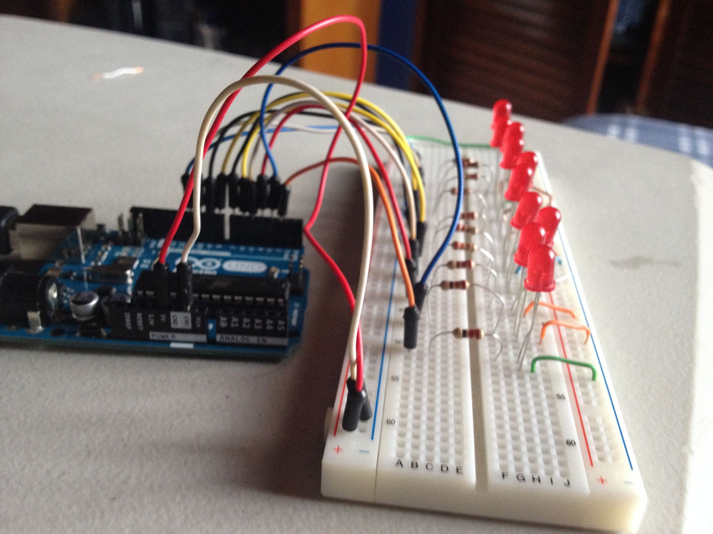 Larson Scanner Leds (kitt) With Arduino : 5 Steps - Instructables