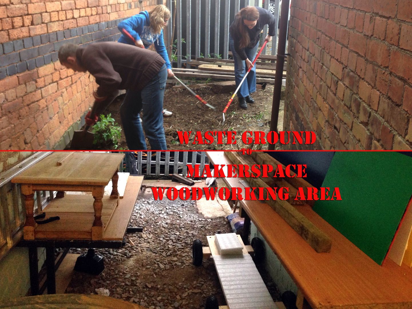 Waste Ground to Makerspace Woodworking Area : 8 Steps (with Pictures) - Instructables