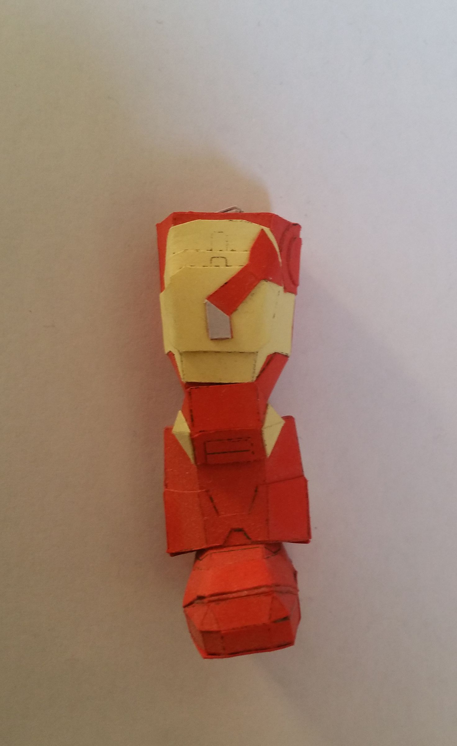 Big Head Iron Man Paper Figure : 6 Steps - Instructables