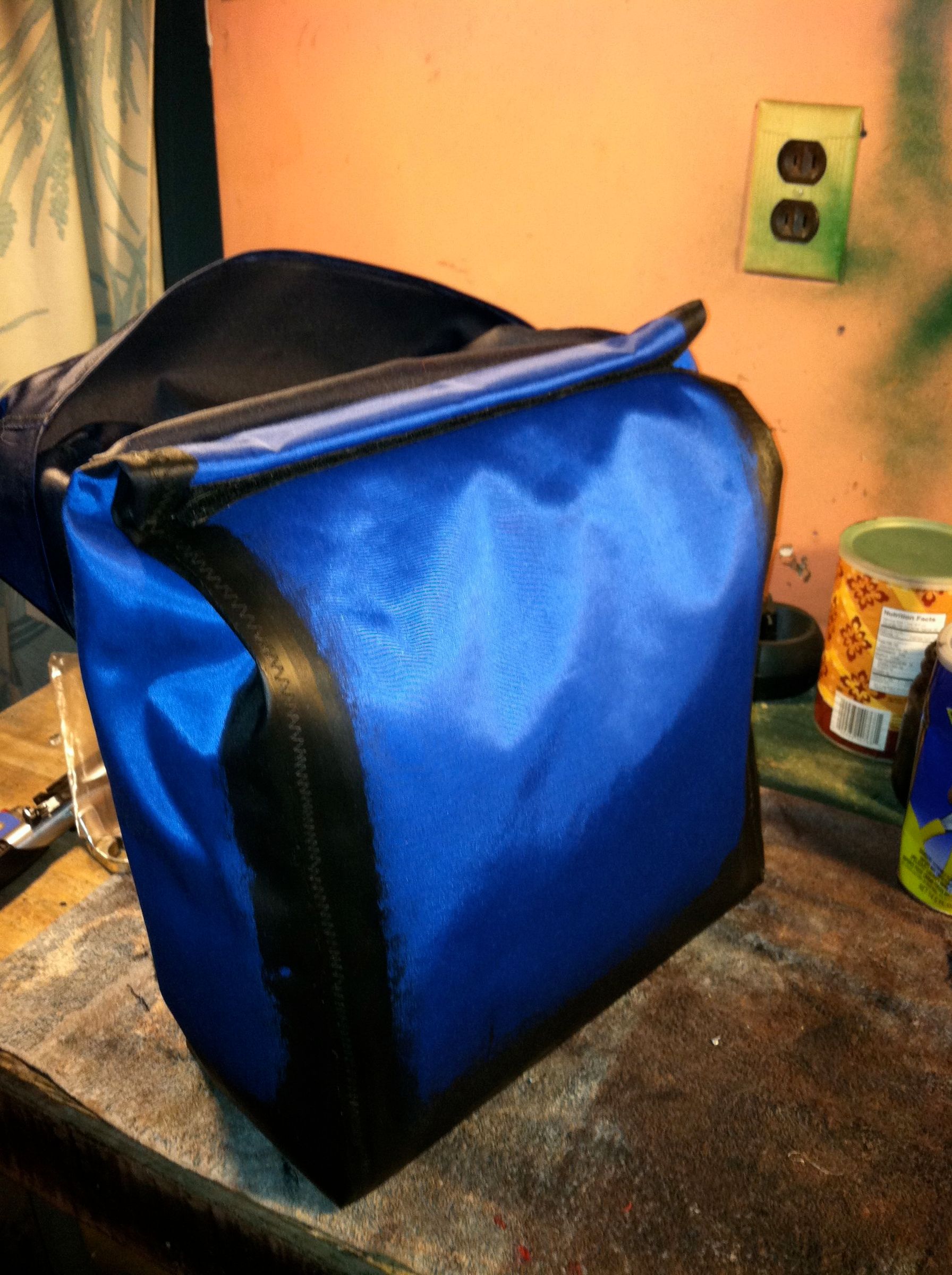 DIY Bike Panniers - Homemade Bicycle Panniers : 10 Steps (with Pictures ...