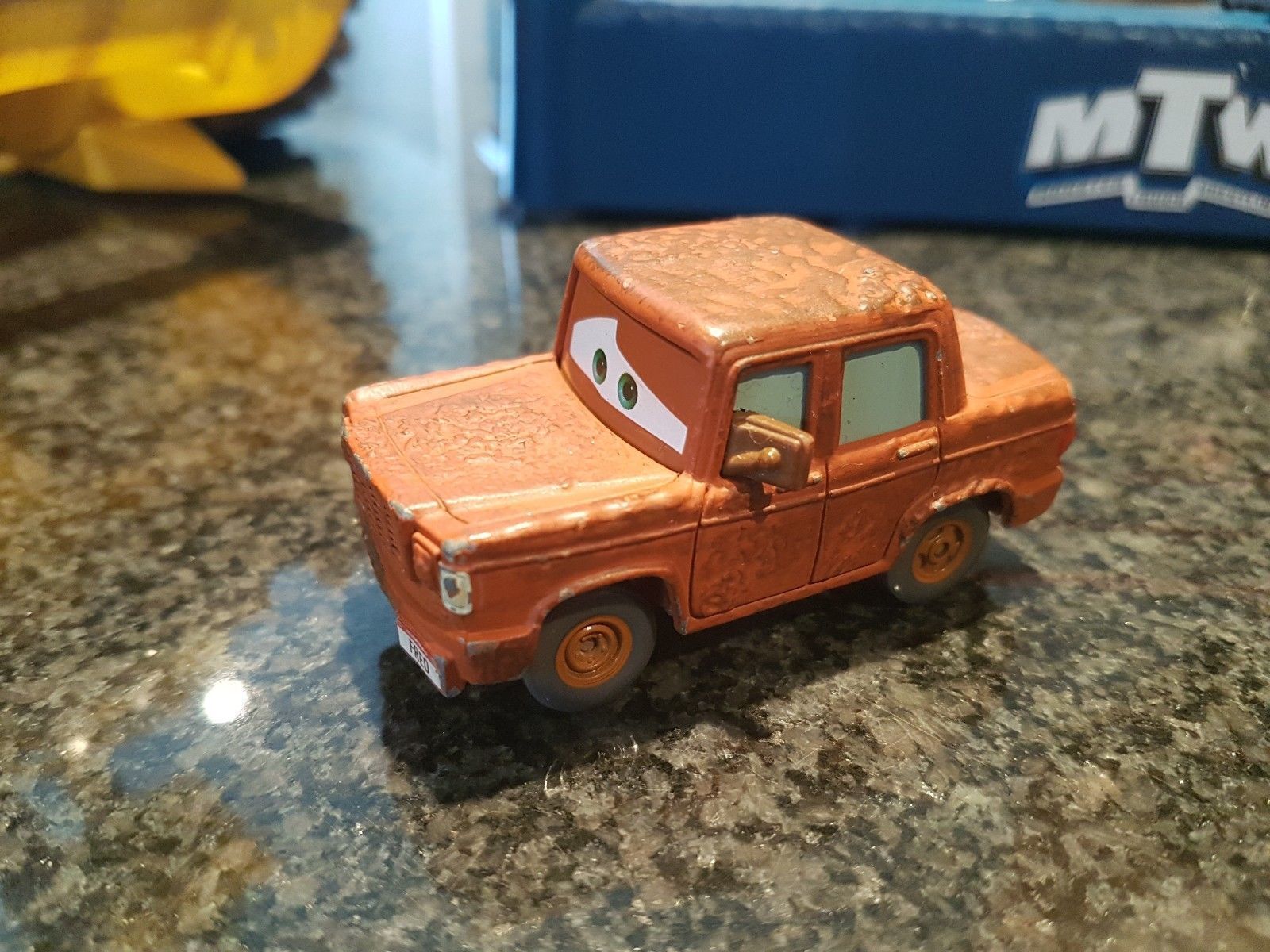 CARS - Fred's Makeover Aka From a Rusty Car to a Lightning McQueen ...