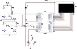 8051 Microcontroller Based Bidirectional Visitor Counter - Instructables