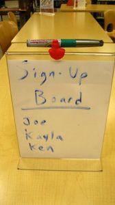 Sign-up Board Marker Holder : 5 Steps - Instructables