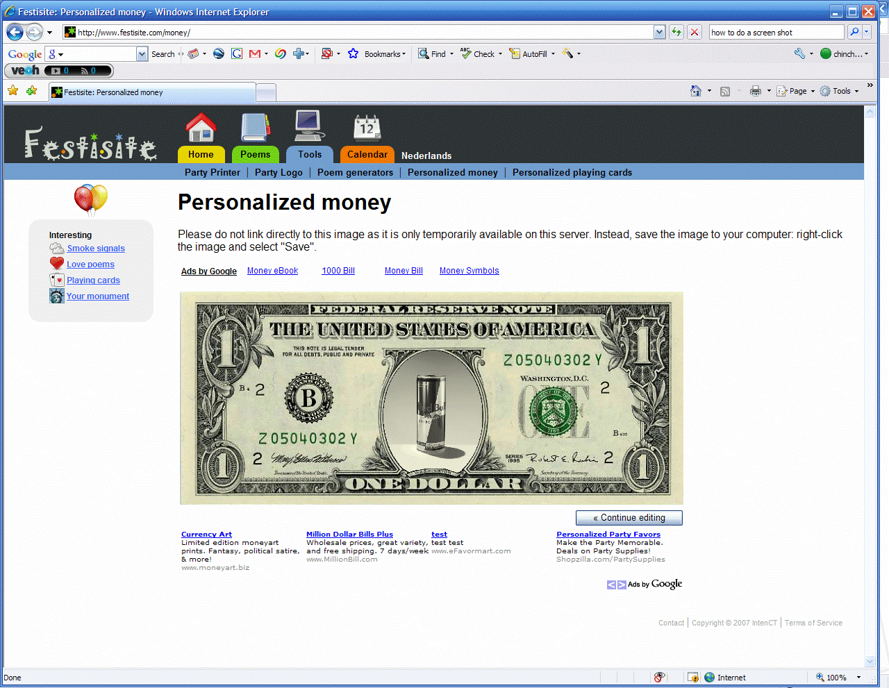 Personalized Money : 5 Steps - Instructables