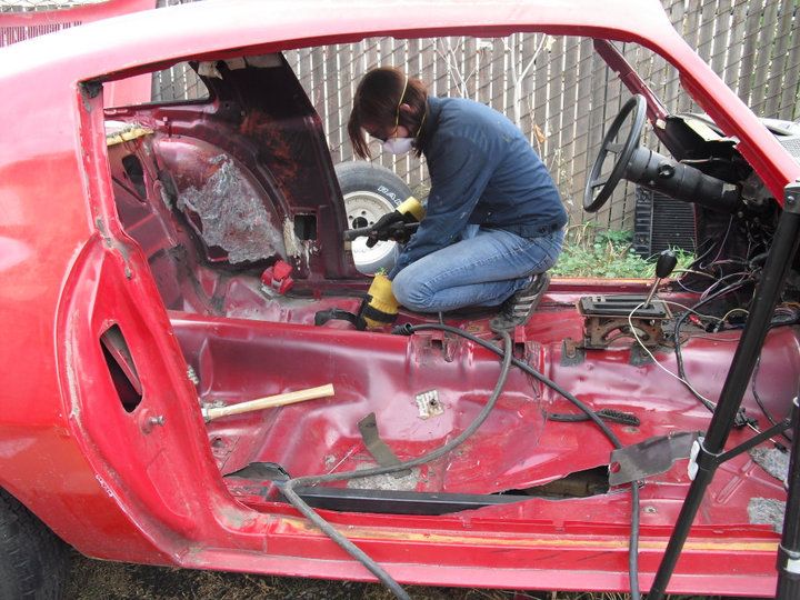 Passenger Side Bracing - Building a Pure Stock Race Car - Part 5 ...