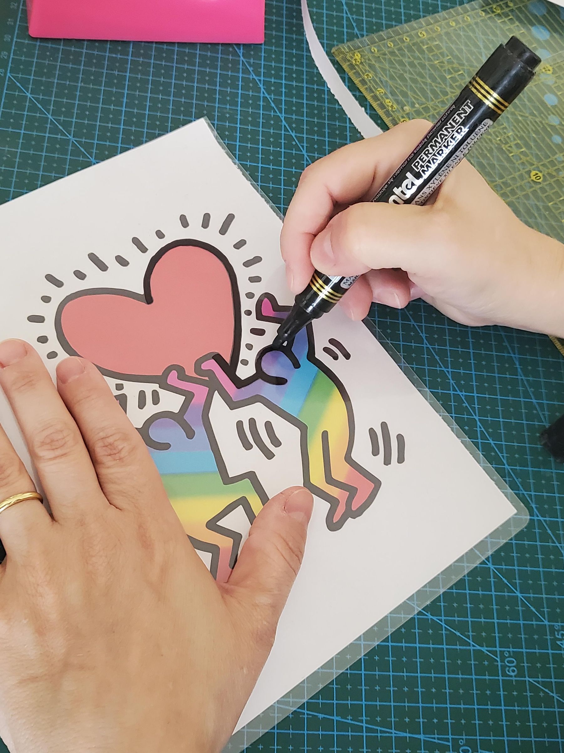 Magic Rainbow Picture ("Magically Colored Drawing") : 6 Steps (with ...
