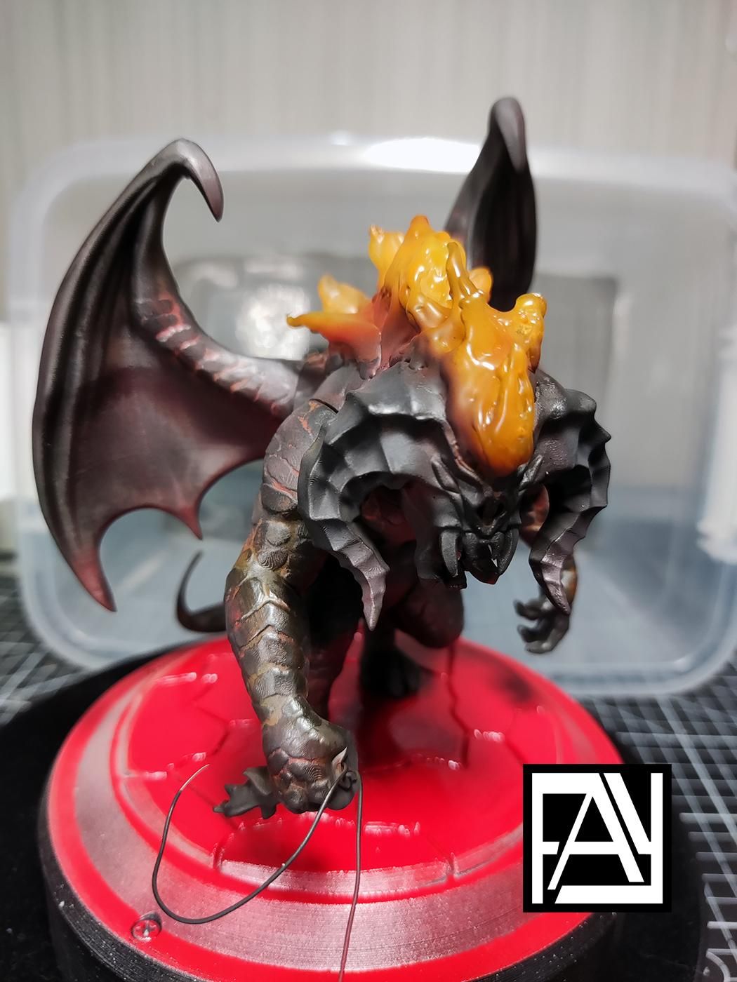 Balrog Glowing Flames : 9 Steps (with Pictures) - Instructables