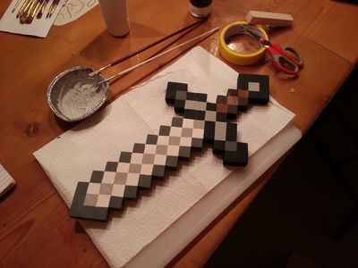 MineCraft Sword (wood) : 7 Steps (with Pictures) - Instructables
