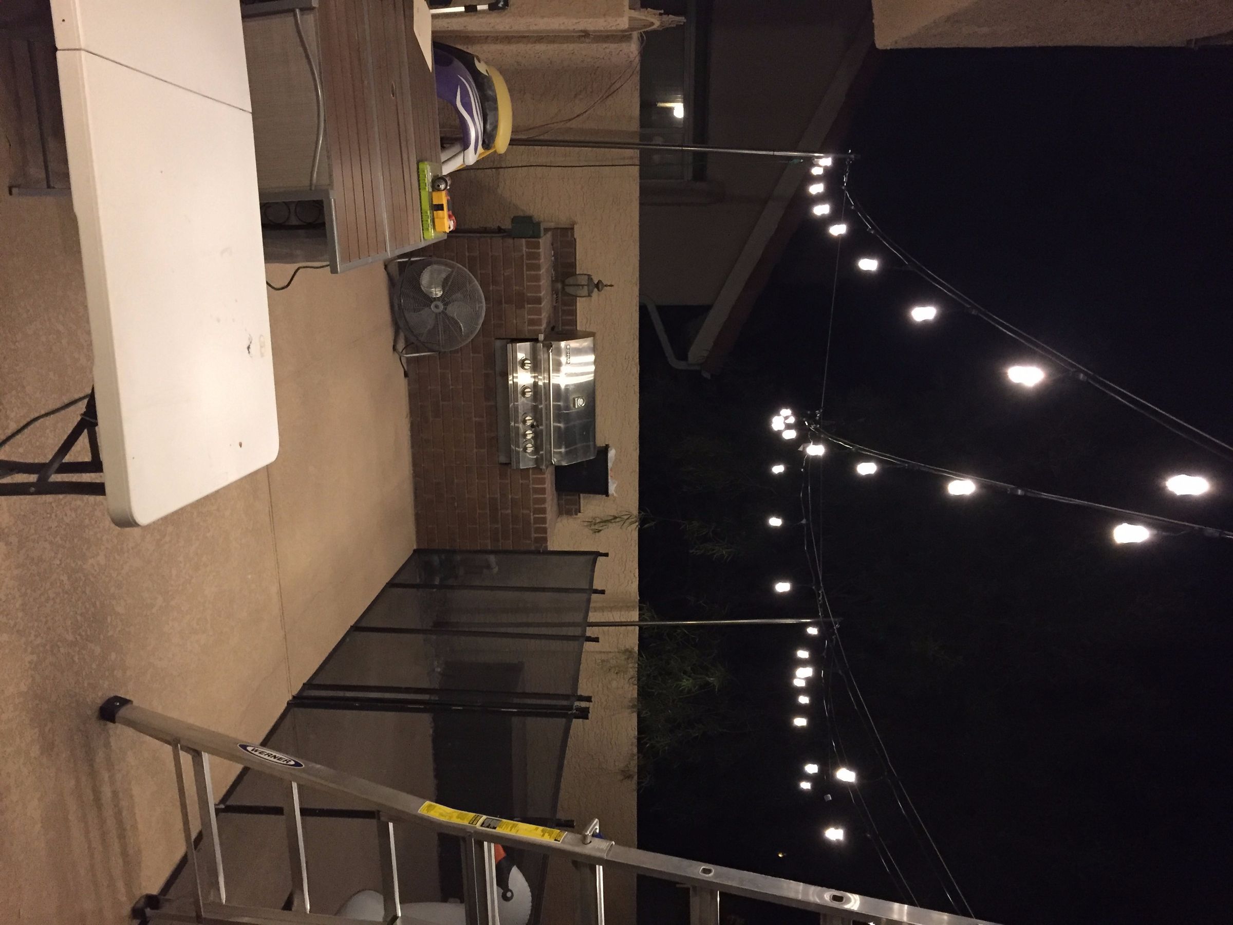 Extend Your Summer Hours! = String Lighting Professional Install : 13 ...