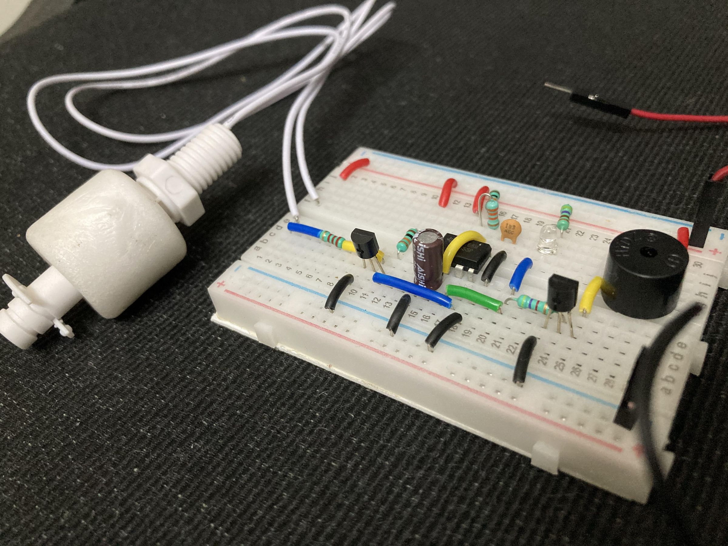 Save Water With Over Flow Alarm : 6 Steps - Instructables
