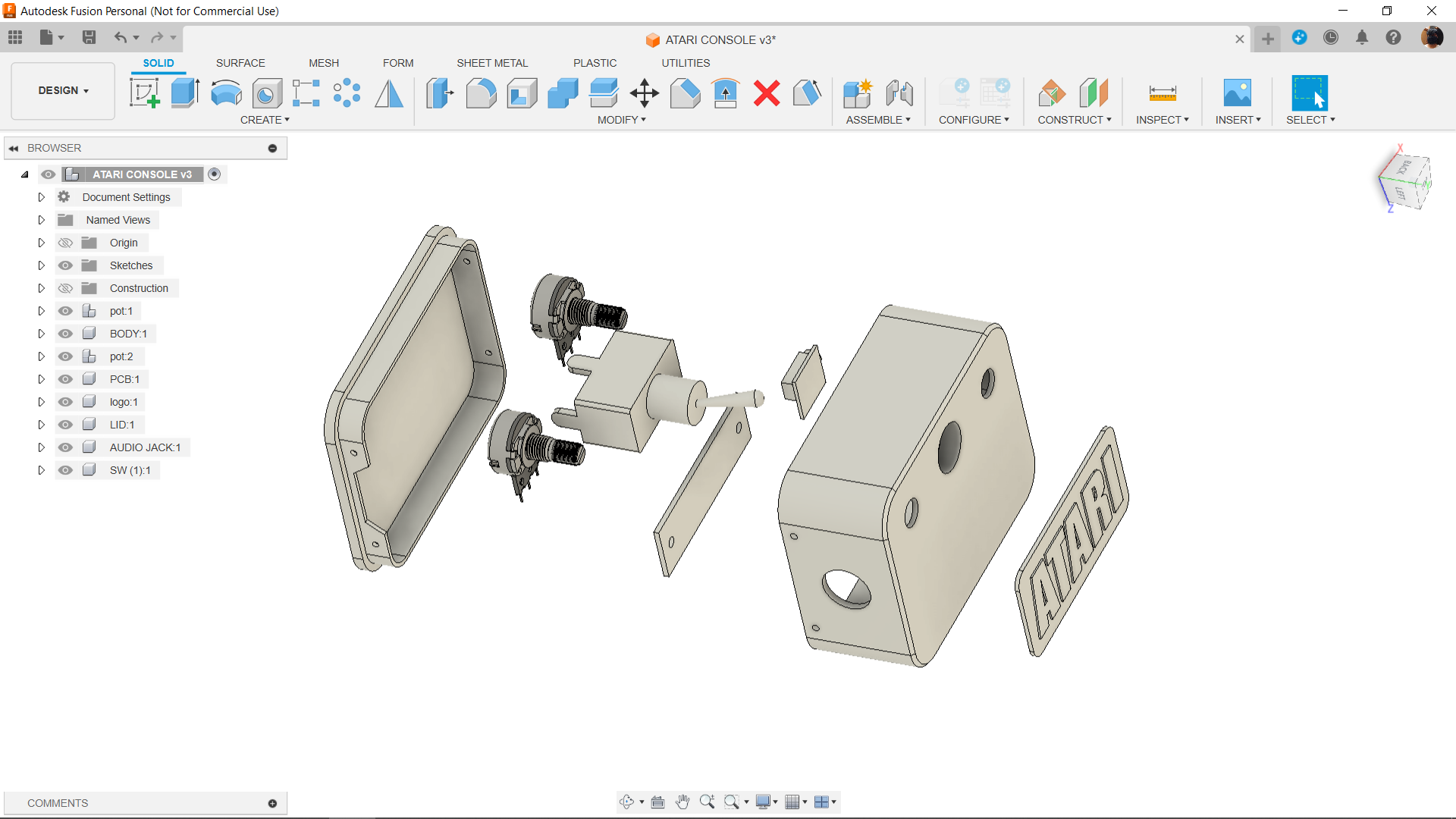 Atari Synth Box : 8 Steps (with Pictures) - Instructables