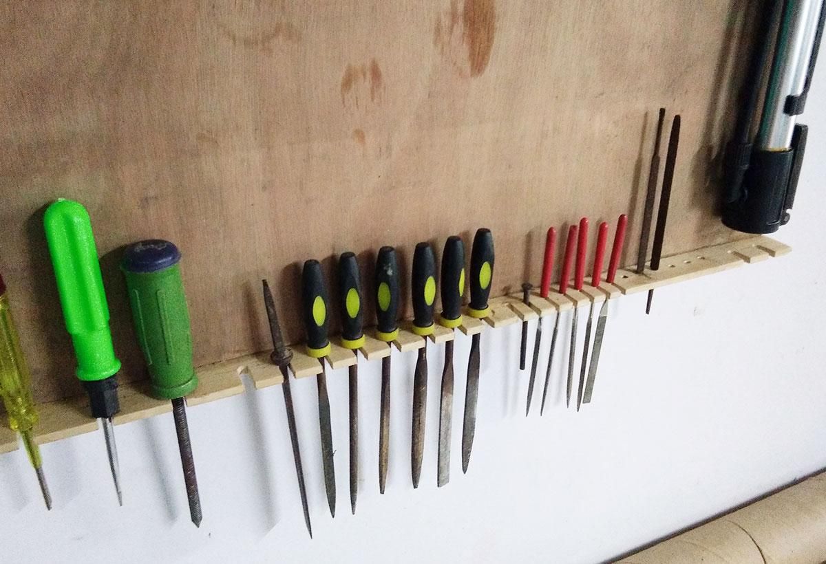DIY Workshop Tool Organizer Board : 11 Steps (with Pictures ...