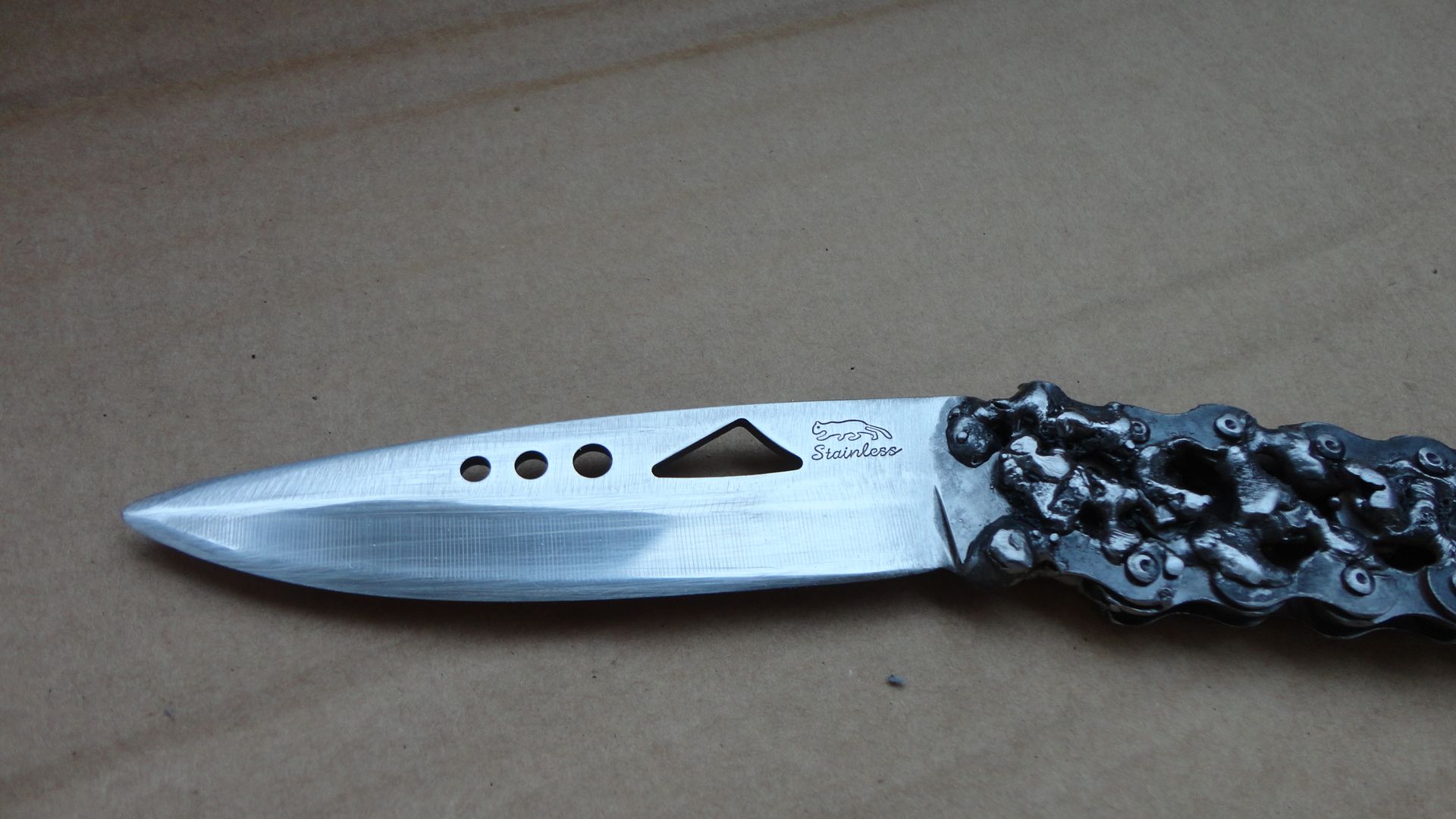 Bicycle Chain Handle Knife (with Pictures) - Instructables