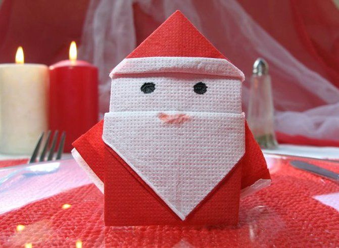 Easy Origami Santa Claus - Video Instructions - Instructables