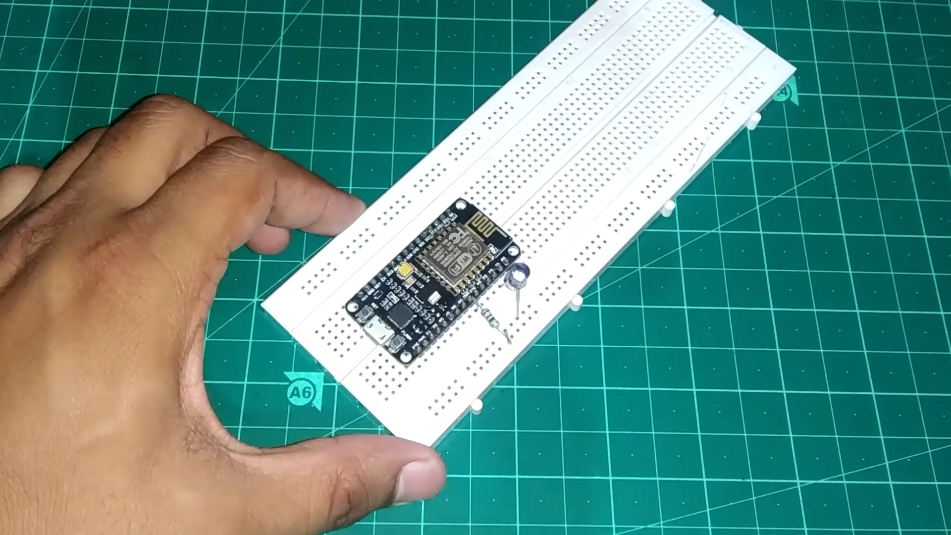 ESP 8266 Nodemcu RGB LED Strip Controlled by a Webserver Remote : 4 ...