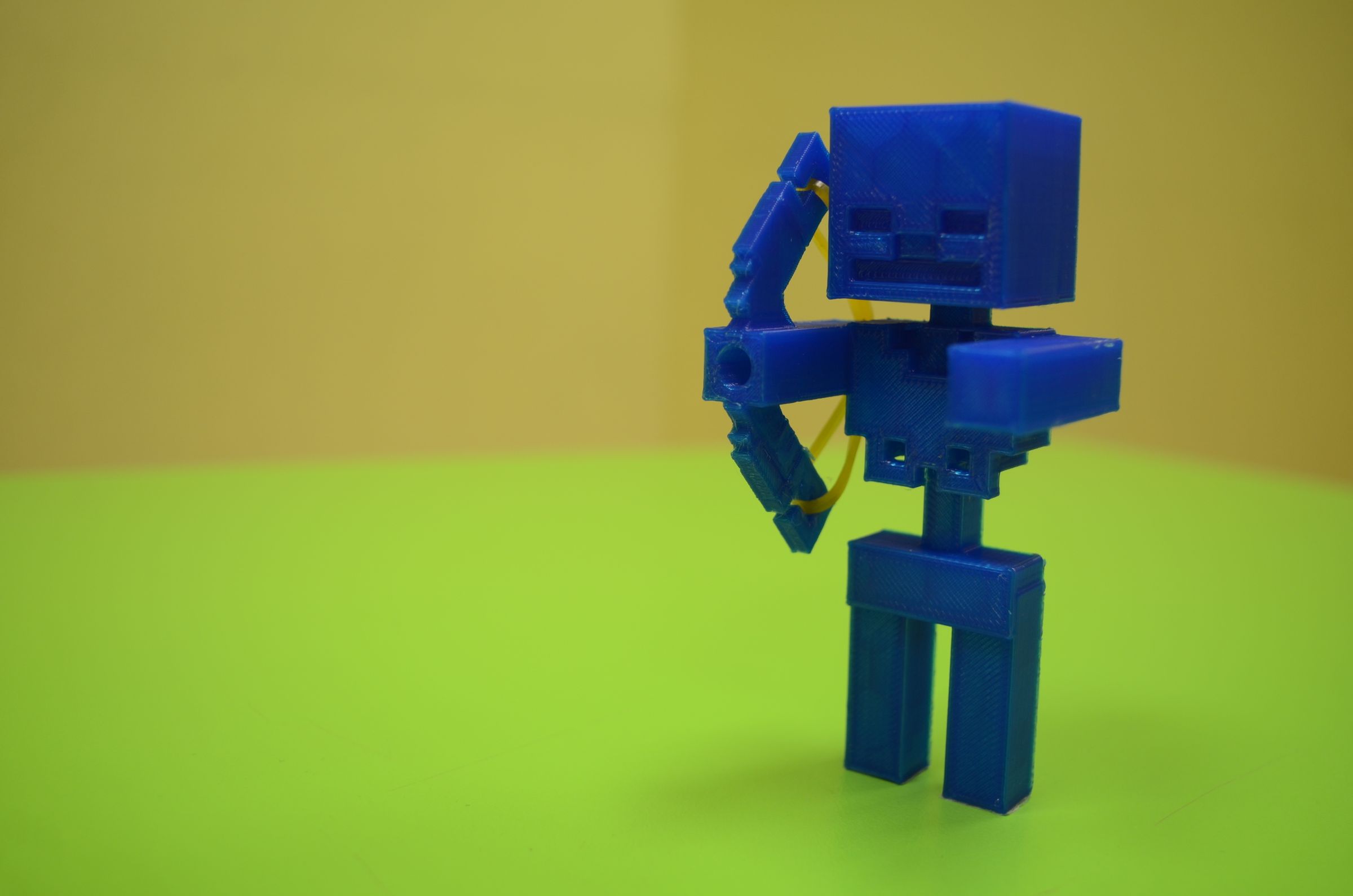 Minecraft and 3D Printing: Skeleton Slingshot! : 8 Steps (with Pictures ...