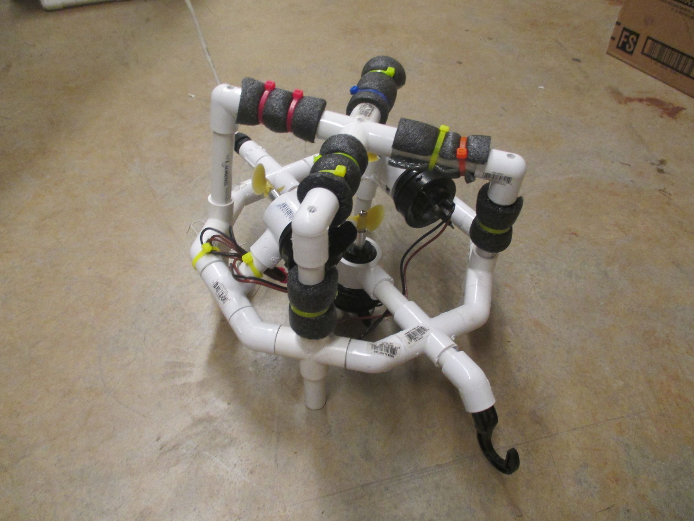 ROV Frame : 5 Steps - Instructables