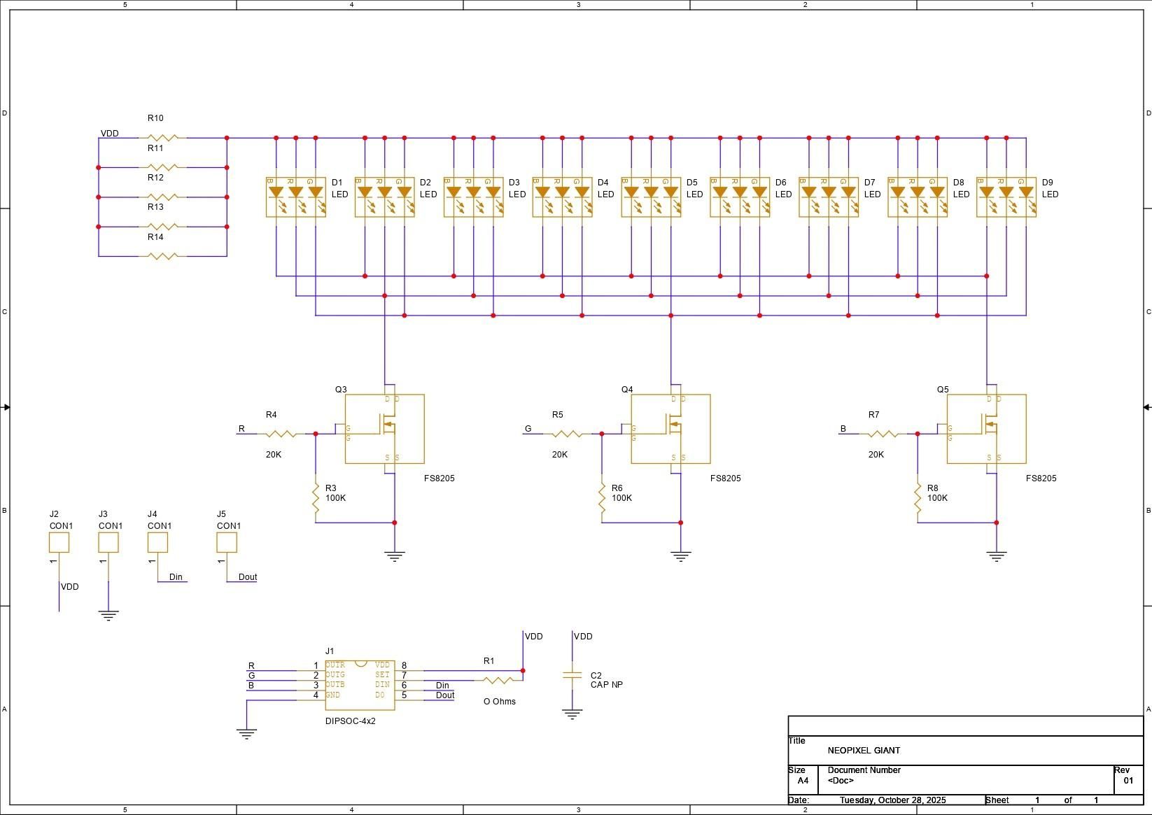 Neopixel Giant Edition : 12 Steps (with Pictures) - Instructables