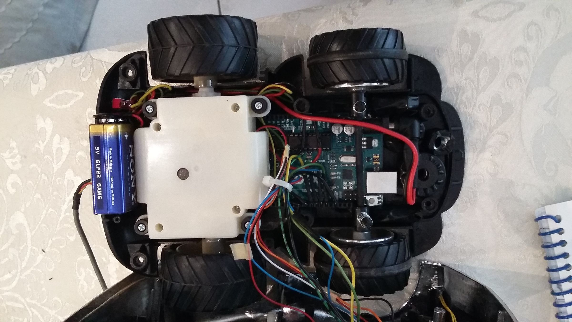 1st BM ARDUINO CONTROLLED CAR WITH HC-SR04 : 6 Steps (with Pictures ...