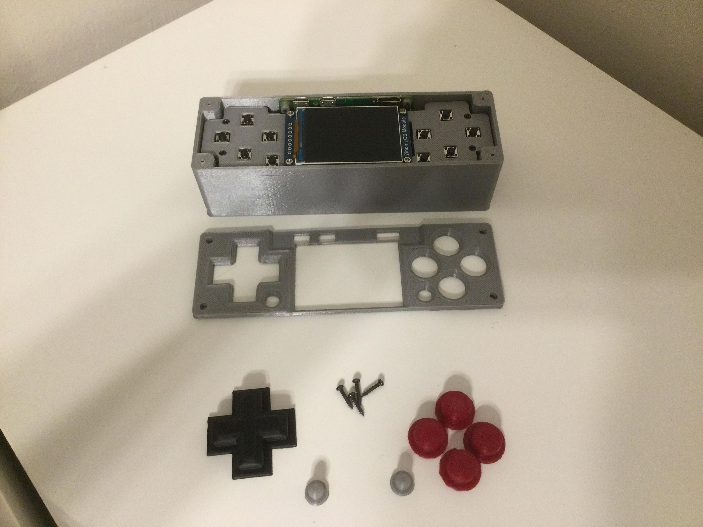 Fusion360 RetroPie Handheld Arcade (customizeable) : 7 Steps - Instructables