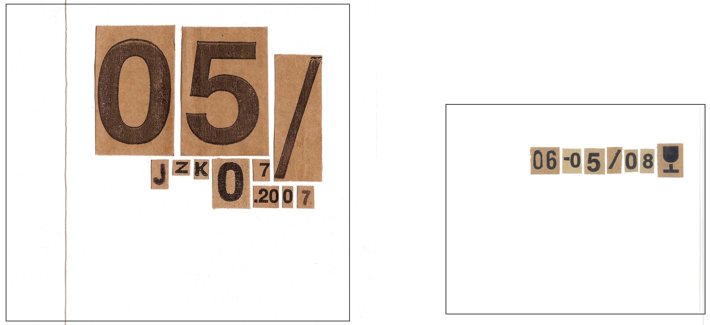 Using Cardboard Box Graphics to Make Unique Personalised Cards : 4 ...