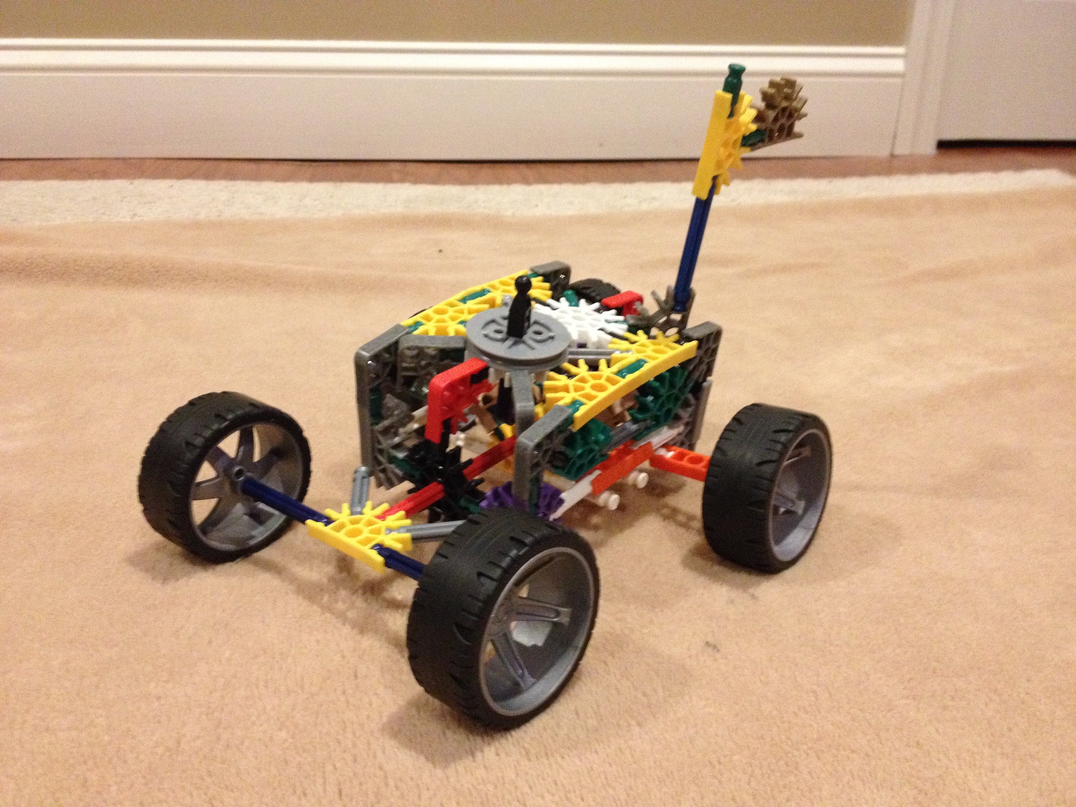 KNEX Dune Buggy With Suspension : 8 Steps - Instructables