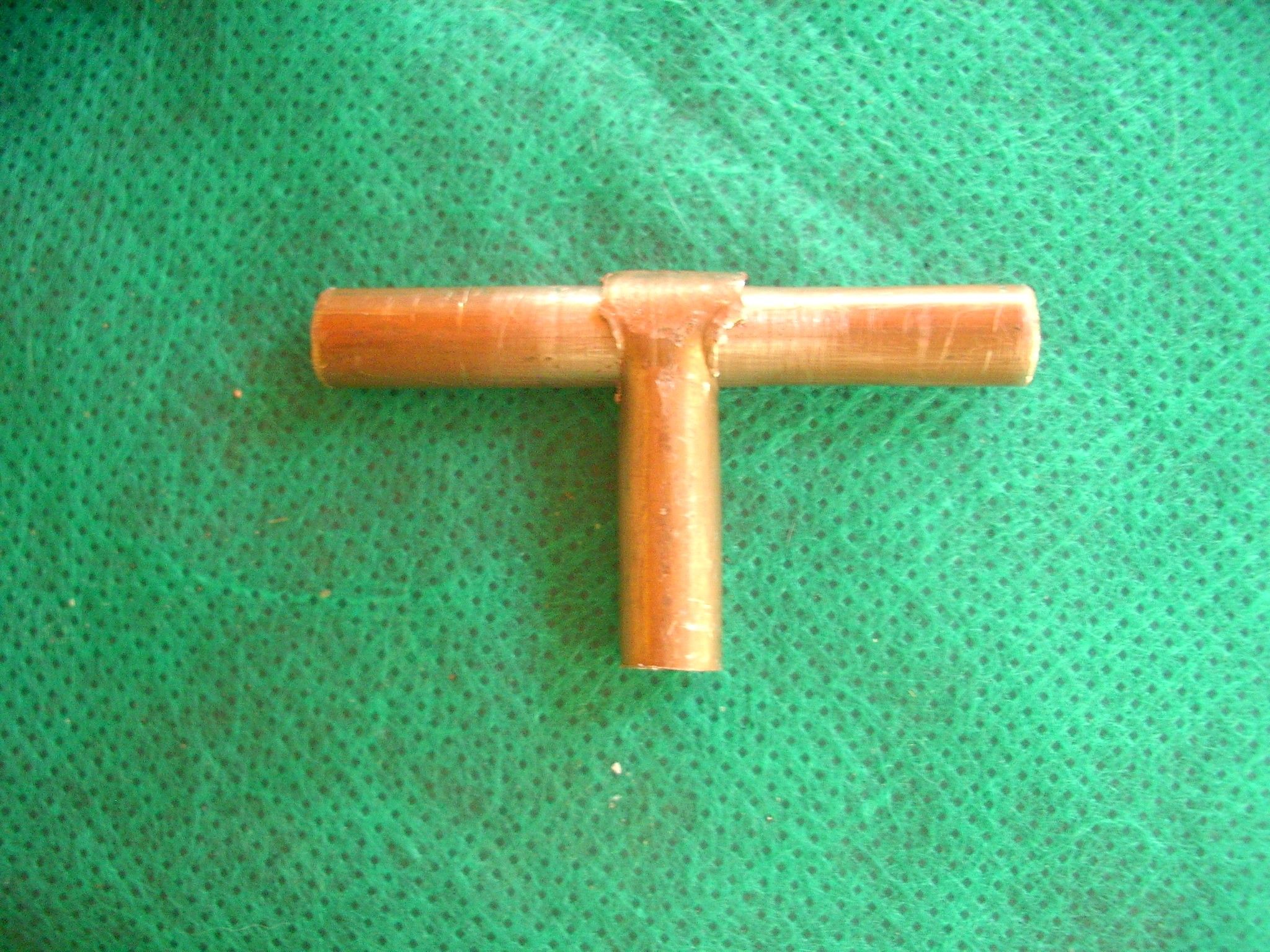 Hacer Una T De Tubo (how Do Make a Tube T) : 7 Steps (with Pictures ...