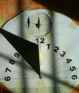 Homemade Sun Dial 180 - Instructables