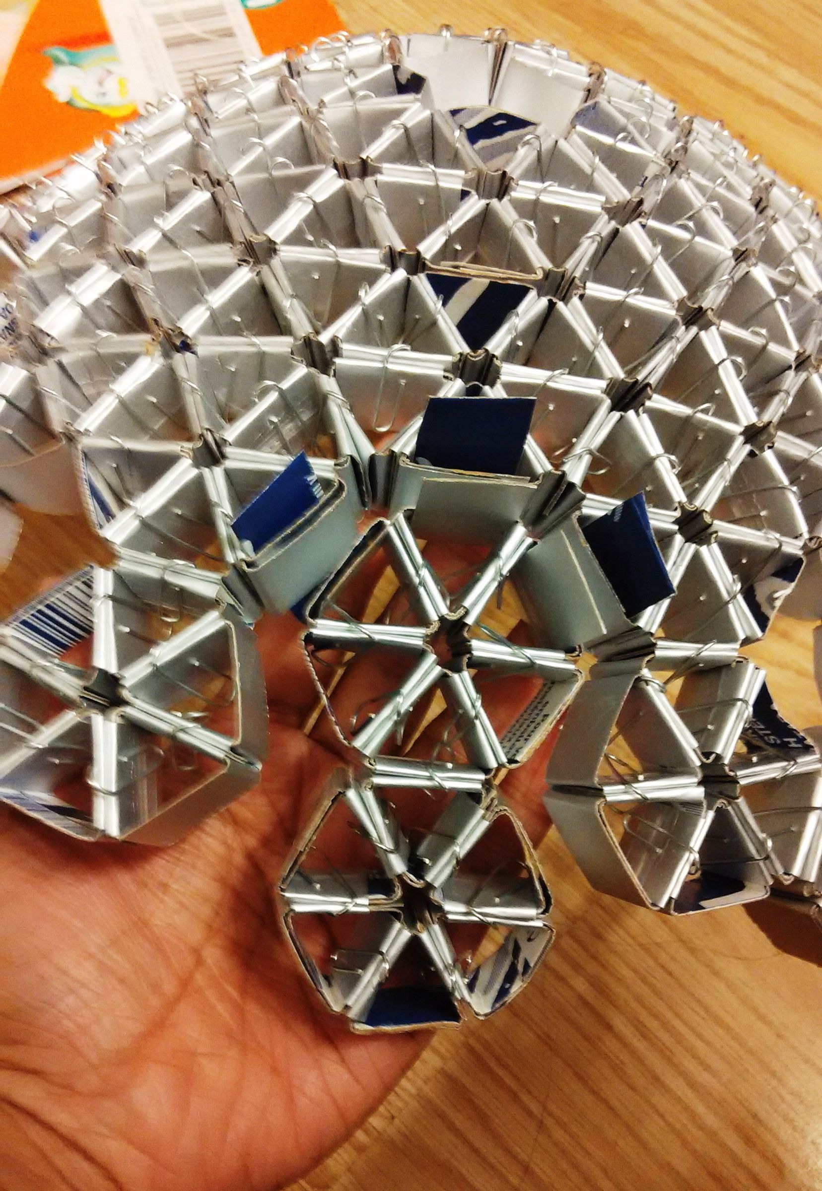 The Origami Sphere Lamp : 5 Steps (with Pictures) - Instructables
